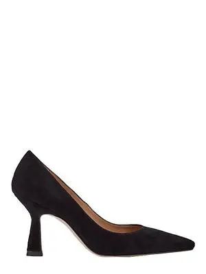 LK BENNETT Florena Suede Courts - Bla-black