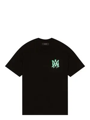 Amiri Watercolor Ma Tee - Black