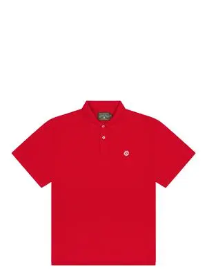 DENIM TEARS Peace Wreath Polo - Red