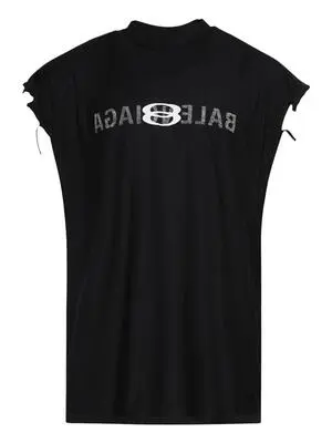 Balenciaga Sleeveless T-shirt - Black