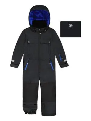 DEUX PAR DEUX Solid One-piece Teknik Snowsuit - Black