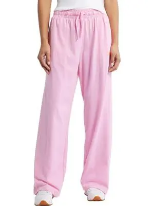 Rip Curl Luxe Surf Wide Leg Track Pants - Pastel Pink
