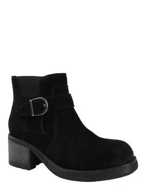 CANDIE'S Chelsea Boot - Black Suede