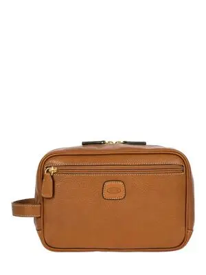 Bric'S Life Pelle Travel Case - Cognac