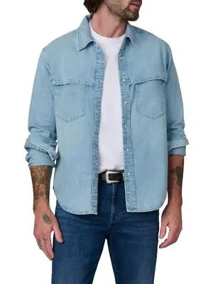Joe's Jeans The Wayne Denim Snap-up Western Shirt - Canoga