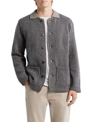 ALEX CRANE Kite Merino Wool Cardigan Lines