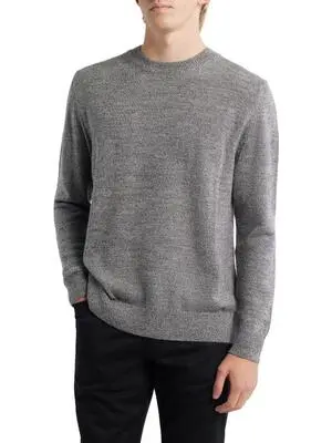 ALEX CRANE Campo Merino Wool Crewneck Sweater - Waterfall