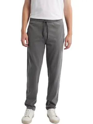 ALEX CRANE Organic Cotton Drawstring Waist Pants - Slate