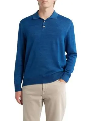ALEX CRANE Feather Organic Cotton Polo Sweater - King