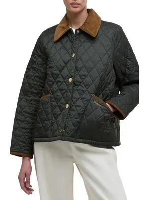 Barbour Liddesdale Quilted Barn Jacket - Sage/ancient