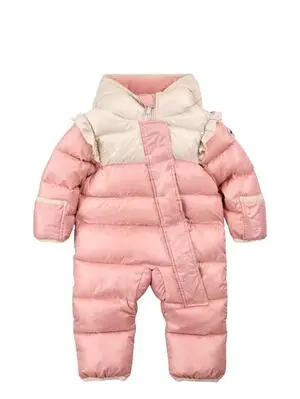MILES THE LABEL Colorblock Quilted Water Repellent Bunting - Pink Dusty