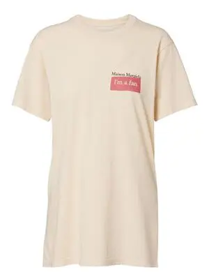 MAISON MARGIELA Printed Cotton T-Shirt