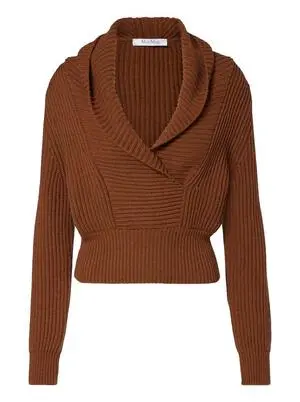 Max Mara Wool And Cashmere Sweater - Brown