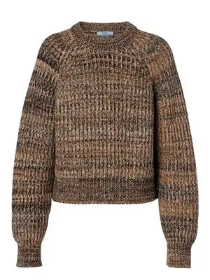 Prada Wool And Cashmere Sweater - Brown