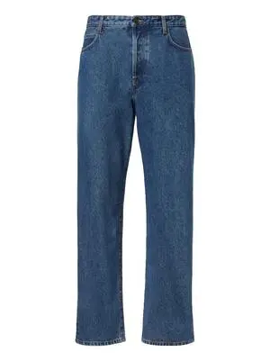 THE ROW Morton Straight Jeans - Blue
