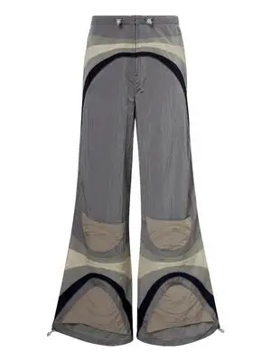 ERL Technical Flared Pants - Grey
