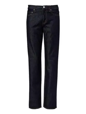 TOTEME Low-rise Straight Leg Jeans In True Vintage - Blue