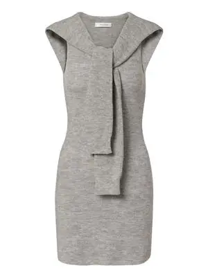 AYA MUSE Vao Wool-Blend Minidress