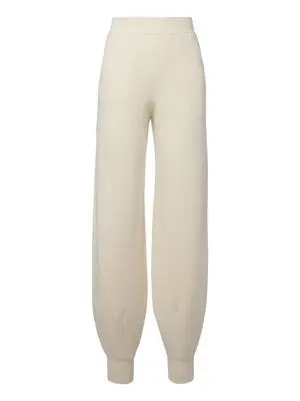 Loro Piana Mersey Cashmere Sweatpants - White
