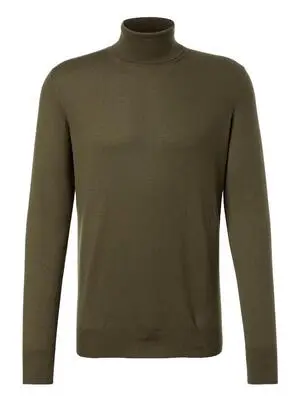 Loro Piana Cashmere Turtleneck Sweater - Green