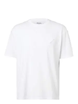 Prada Cotton Jersey T-shirt - White
