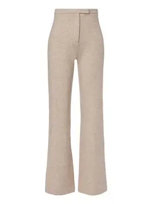 Loro Piana Cashmere-blend Straight Pants - Beige