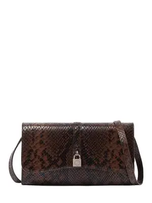 Stella McCartney Ryder Flap Crossbody Bag - Espresso