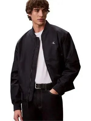 Calvin Klein Nylon Bomber Jacket - Dark Sapphire
