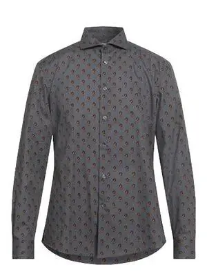 DANIELE ALESSANDRINI Shirt Size Cotton - Grey