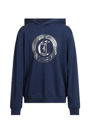 Just Cavalli Cotton Sweatshirt - Navy