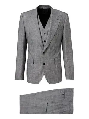 Dolce & Gabbana Dolce&Gabbana Wool-blend Suit Grey