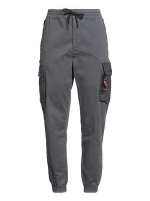 AERONAUTICA MILITARE Cotton-blend Cargo Pants - Grey