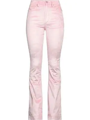Guess Flared Leg Corduroy Pants - Pink