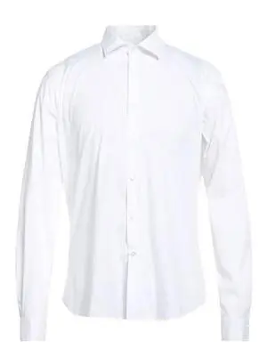 MANUEL RITZ Shirt Size Cotton, Elastane - White