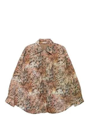 JNBY Floral Diamond Cut Jacket - Brown