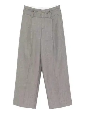 JNBY Wool Layered Trousers - Grey