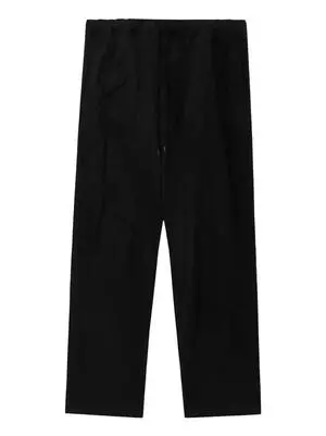 Comme Des Garçons Drawstring Trousers - Black