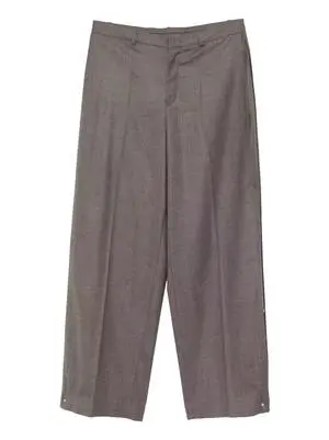JNBY Wool Jacquard Trousers - Grey