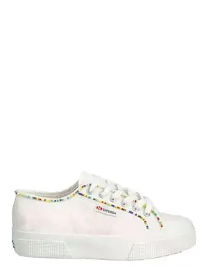 Superga 2740 Multicolour Beads Sneakers White