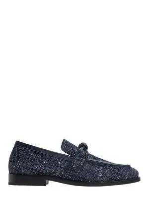 Bottega Veneta Denim Astaire Loafers - Grey