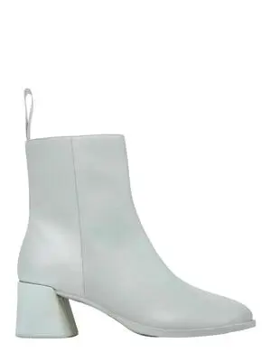 Camper Leather Block-heel Boots - Grey