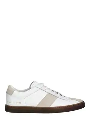 COMMON PROJECTS Panelled Leather Sneakers - White