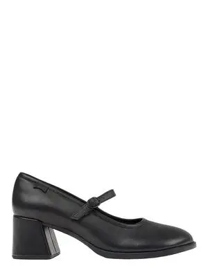 Camper Leather Block-heel Mary Jane Shoes - Black