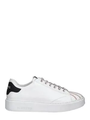 Iceberg Devis Stitch-detail Low-top Sneakers - White