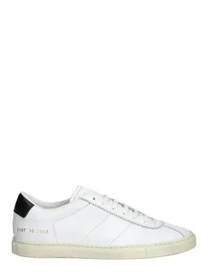 COMMON PROJECTS Leather Lace-up Sneakers - White
