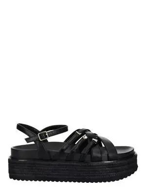 Liu Jo 50mm Platform Sandals - Black
