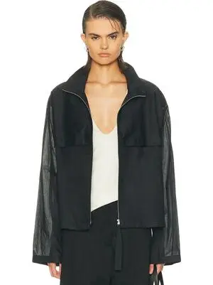 JIL SANDER Light Weight Blouson - Black
