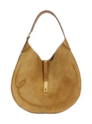 RALPH LAUREN Suede Shoulder Bag