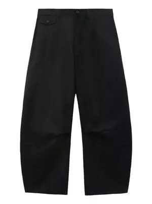 Comme Des Garçons Wool Balloon Trousers - Black