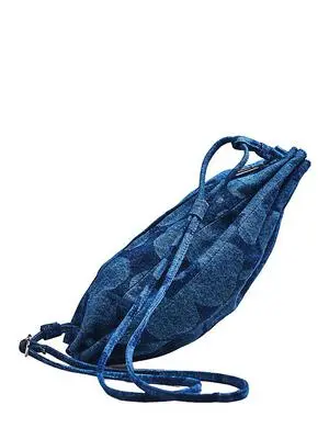 Marimekko Karla Denim Shoulder Bag - Blue Denim